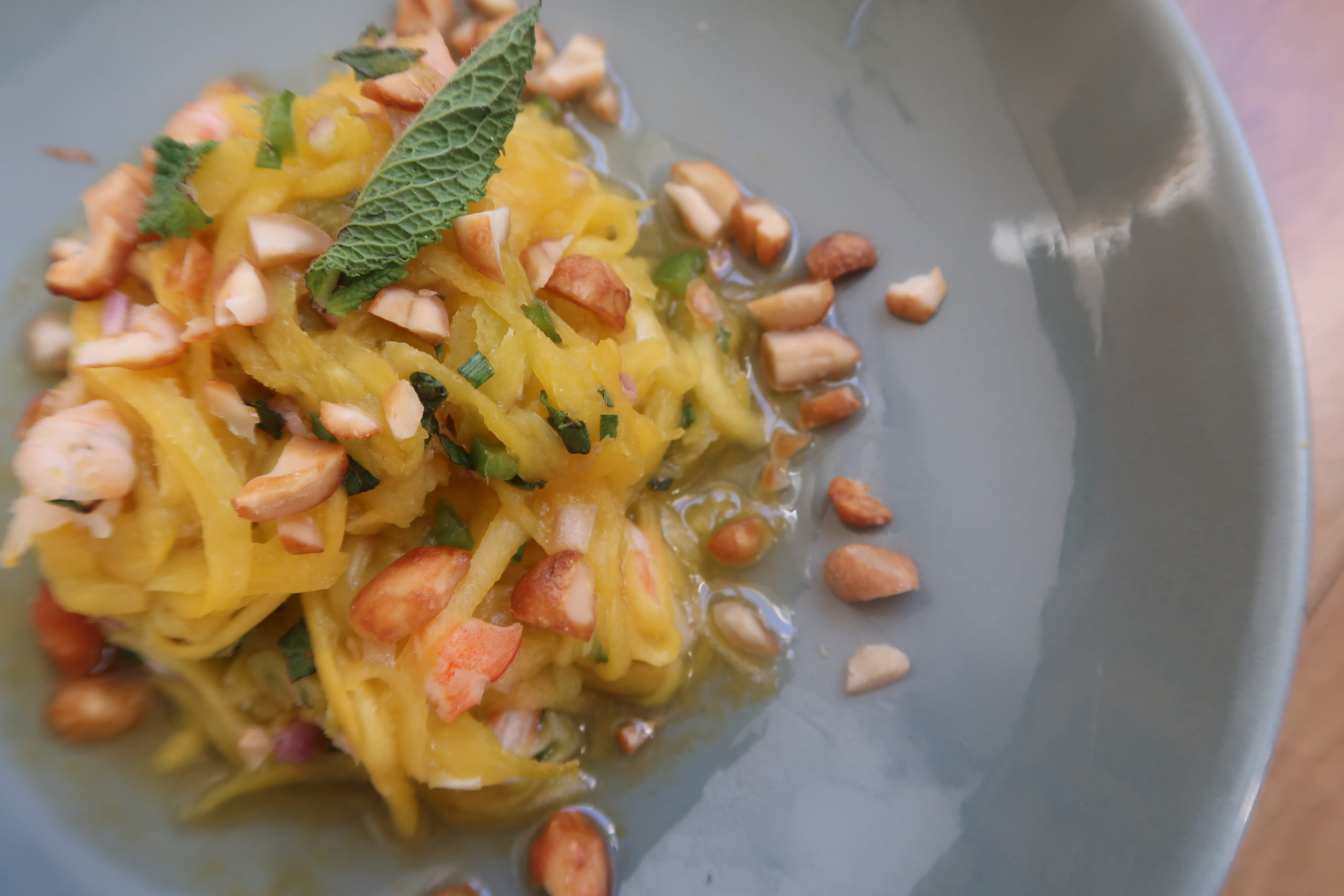 Salade de mangue verte - Ma Cuisine Enthousiaste