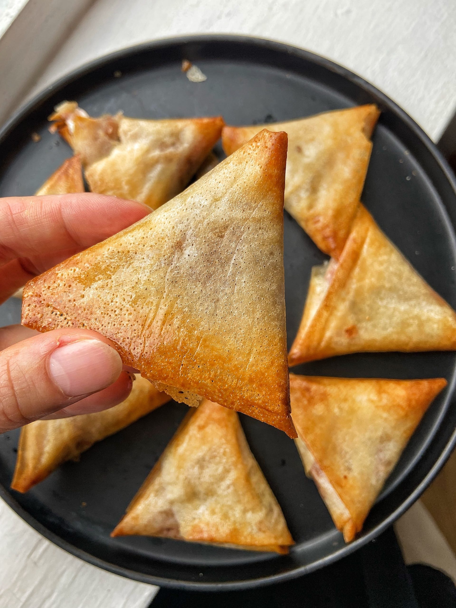 Samoussas figue fêta - Ma Cuisine Enthousiaste